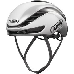 Fahrradhelm Abus "GAMECHANGER 2.0" Helme Gr. L Kopfumfang: 57 cm - 61 cm, silberfarben (gleam silver) Fahrradhelme für Erwachsene