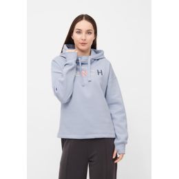 Kapuzensweatshirt Bench. "IONI" Gr. XXL (46), blau (light blue) Damen Sweatshirts