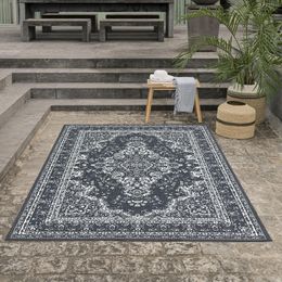Teppich Home Affaire "Oriental Outdoor" Teppiche Gr. B/L: 240 cm x 330 cm, 5 mm, 1 St., grau Orientalische Muster