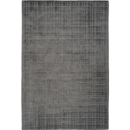 Teppich Padiro "Karma 125" Teppiche Gr. B/L: 120 cm x 170 cm, 8 mm, 1 St., grau (anthrazit) Esszimmerteppiche