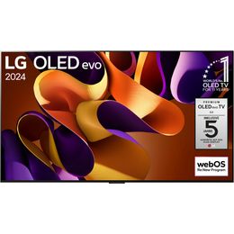 F (A bis G) LG OLED-Fernseher "OLED55G48LW" Fernseher schwarz LED Fernseher