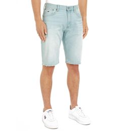 Jeansshorts Tommy Jeans "RYAN SHORT" Gr. 36, N-Gr, blau (denim light) Herren Jeans Shorts