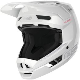 Fahrradhelm Abus "HIDROP" Helme Gr. L Kopfumfang: 59 cm - 60 cm, weiß (shiny white) Fahrradhelme für Erwachsene