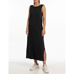 Jerseykleid Replay Gr. XL, N-Gr, schwarz (black) Damen Kleider Freizeitkleider