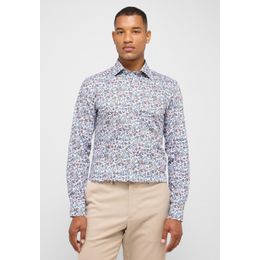 Langarmhemd Eterna "SLIM FIT" Gr. 39, Normalgrößen, rot (lachs) Herren Hemden Langarm