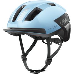 Fahrradhelm Abus "PURL-Y ACE" Helme Gr. L Kopfumfang: 57 cm - 61 cm, blau (iced blue) Fahrradhelme für Erwachsene