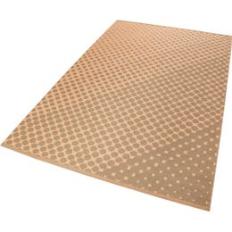 Teppich Esprit "VEL Kelim" Teppiche Gr. B/L: 80 cm x 150 cm, 4 mm, 1 St., orange Baumwollteppiche