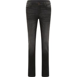 Mustang Slim-fit-Jeans Crosby Relaxed Slim, grau|schwarz