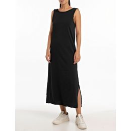Jerseykleid Replay Gr. M, N-Gr, schwarz (black) Damen Kleider Freizeitkleider