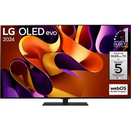 F (A bis G) LG OLED-Fernseher "OLED65G49LS" Fernseher schwarz LED Fernseher