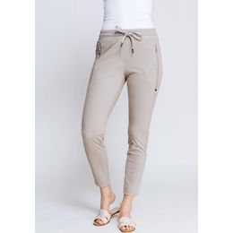 Jogginghose Zhrill Gr. L, N-Gr, beige (hellbeige) Damen Hosen Freizeithosen