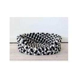 Wooldot - Dogbed Black White M 60 x 40 x 20cm - (571400400085)