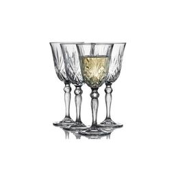 Lyngby Glas Crystal Clear Melodia White Wine Glass 21 cl - Set of 4