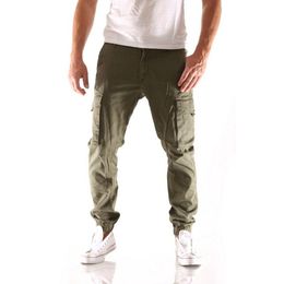 Jack & Jones Jack & Jones Cargojeans Jack & Jones Paul Flake Cargo Tapered Fit Herren Jeans Hose