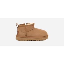 UGG Australia UGG® Classic Ultra Mini Boot für Kinder | UGG® EU in Brown, Größe 28.5, Veloursleder