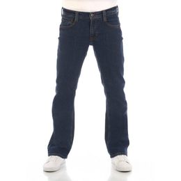 Mustang Bootcut-Jeans Herren Jeanshose Oregon Boot Cut Denim Hose mit Stretch