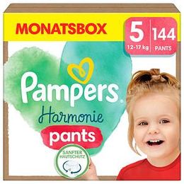 Pampers® Windeln Harmonie™ Größe Gr.5 (12-17 kg) für Babys und Kleinkinder (4-18 Monate), 144 St.