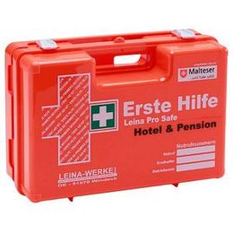 Leina-Werke Erste-Hilfe-Koffer Pro Safe Hotel & Pension DIN 13157 orange