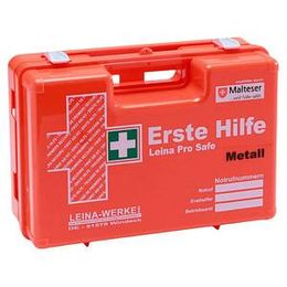 Leina-Werke Erste-Hilfe-Koffer Pro Safe Metall DIN 13157 orange