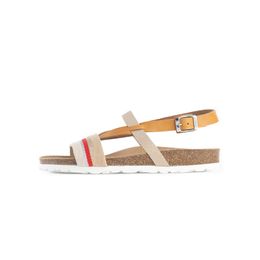 Bayton Sandale 'Spencer' Damen Gr&ouml;&szlig;e 42 beige / orange