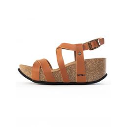 Bayton Sandale 'Dora' Damen Gr&ouml;&szlig;e 37 camel