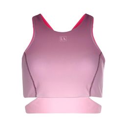 active by Lascana Lascana Active Sporttop Damen Gr&ouml;&szlig;e L lila / pink
