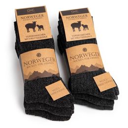 OCCULTO Norwegersocken Occutlo Herren Norweger Socken 6er Pack (Modell: Finn) (6-Paar)