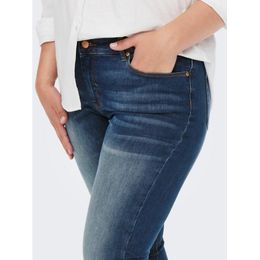 Only CARMAKOMA Skinny-fit-Jeans Skinny Jeans Plus Size Denim Hose Curvy Pants CARWILLY 7014 in Blau