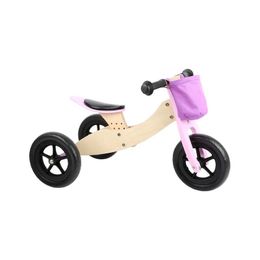 Small Foot Laufrad TRIKE MAXI 2in1 aus Holz in rosa