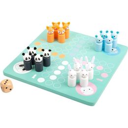 Small Foot Brettspiel LUDO – PASTELL aus Holz