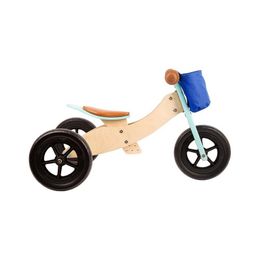 Small Foot Laufrad TRIKE MAXI 2in1 aus Holz in türkis