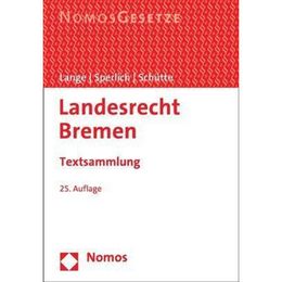 Nomos Landesrecht Bremen, Kartoniert (TB)