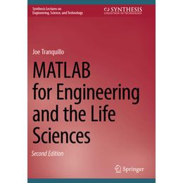 MATLAB for Engineering and the Life Sciences - Joe Tranquillo, Kartoniert (TB)