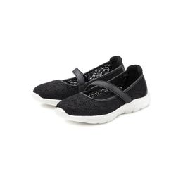 Lascana Slipper schwarz Gr. 37 für Damen. Mit Spitze