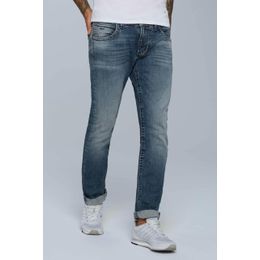 Regular-fit-Jeans CAMP DAVID "NI:CO" Gr. 29, Länge 30, blau Herren Jeans Regular Fit
