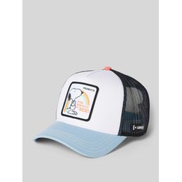 Capslab Trucker Cap mit Motiv-Badge Modell 'Snoopy Rainbow'