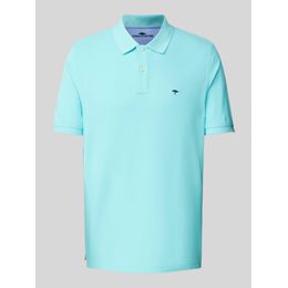 Fynch-Hatton Poloshirt mit Logo-Stitching