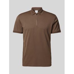 Selected Homme Regular Fit Poloshirt mit Reißverschluss Modell 'FAVE'