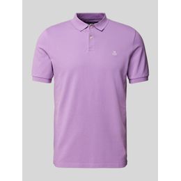 Marc O'Polo Regular Fit Poloshirt mit Label-Stitching