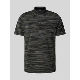 Ragman Regular Fit Poloshirt mit Brusttasche und Stitching