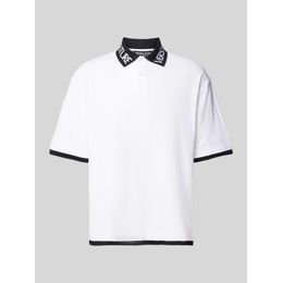 Versace Jeans Couture Poloshirt mit Label-Print