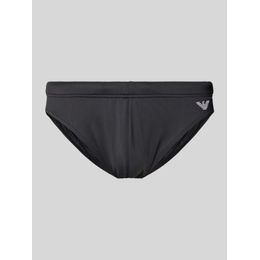 Emporio Armani Badehose mit Logo-Print