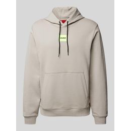 Hugo Hoodie mit Label-Patch Modell 'Daratschi'