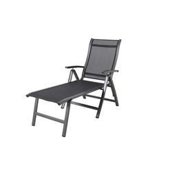 Royal Garden Royal Kensington Gartenliege Aluminium/Textilene iron grey /