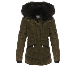 Geographical Norway Winterjacke Doctor Lady mit abnehmbarer Kapuze