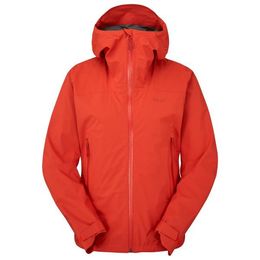 Rab - Women's Downpour Light Jacket - Regenjacke Gr 8 rot