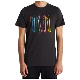 DEDICATED - T-Shirt Stockholm Color Surfboards - T-Shirt Gr S schwarz