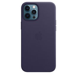 Apple-Hülle iPhone 12 Pro Max - Magsafe - Leder Violett