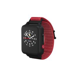 ANIO 5s Smartwatch (3,3 cm/1,3 Zoll), rot