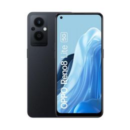 OPPO Electronics Oppo Reno 8 Lite 128GB - Schwarz - Ohne Vertrag Dual SIM